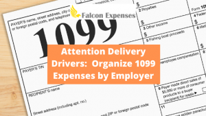 Attn Delivery Drivers: Effortlessly Organize 1099 Expenses by Employer ...